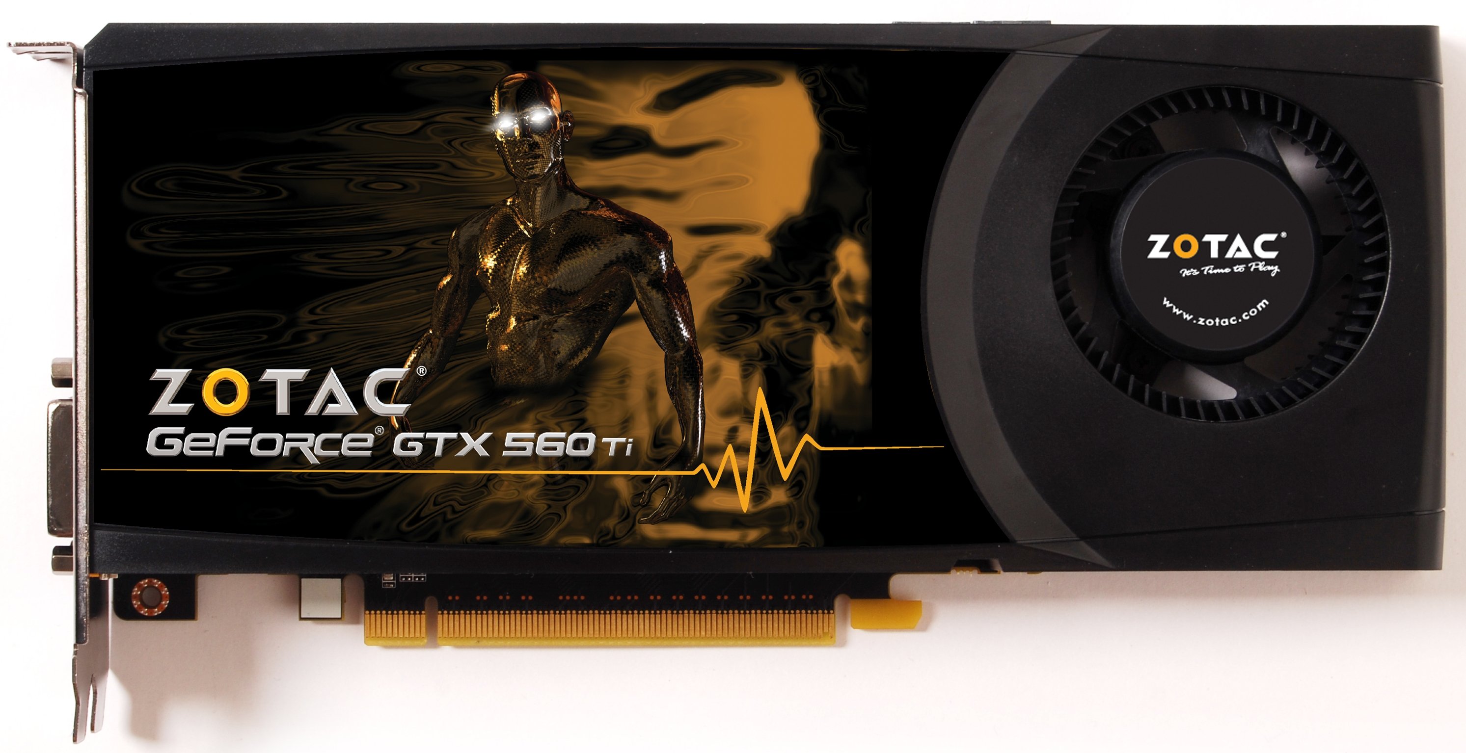 Видеокарта Zotac PCI-E GeForce GTX560 Ti 1GB DDR5 (ZT-50306-10M ...