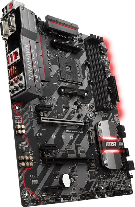 Материнская плата MSI B350 Tomahawk Plus s-AM4 B350 купить | Elmir ...