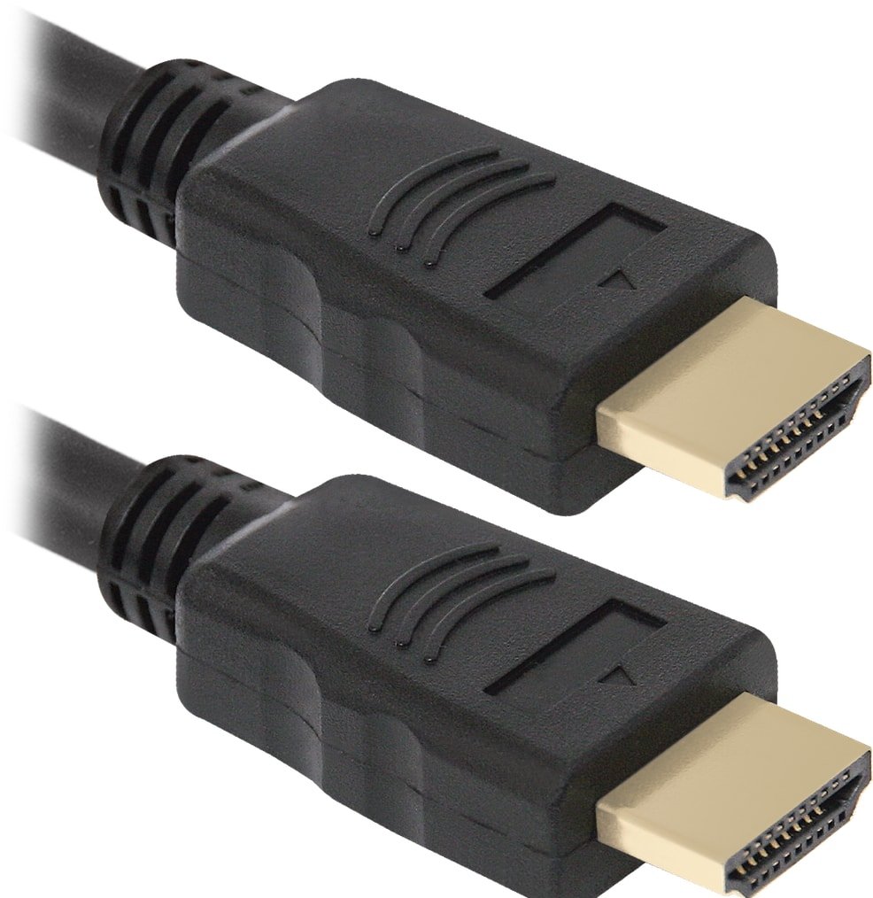 Кабель HDMI -> HDMI Defender HDMI-03 v1.4 1 м (87350) купить | ELMIR ...
