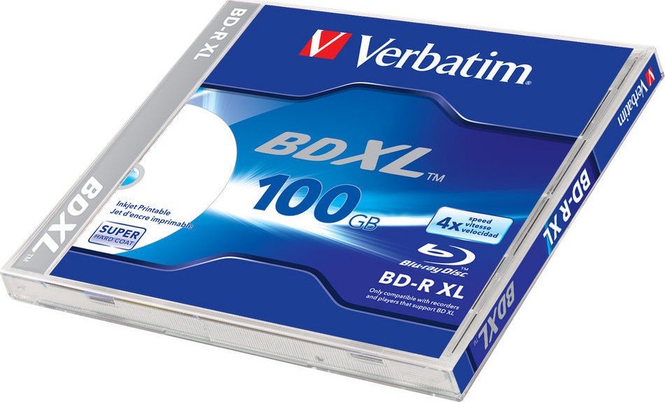 BD-R XL Verbatim 100Gb 4x Jewel Case 1pcs (43790) купить | ELMIR - цена, отзывы, характеристики