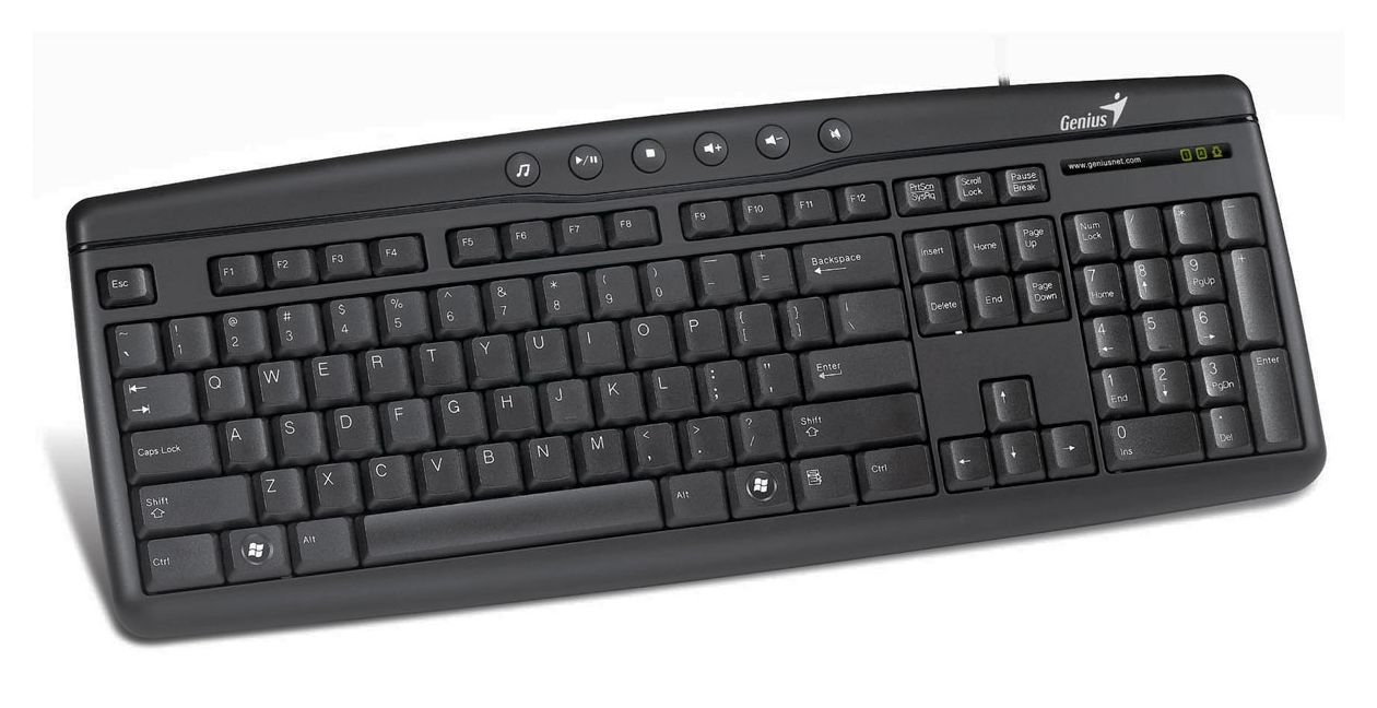 Клавиатура Genius KB202 Black RU USB (31310461106) купить | Elmir ...