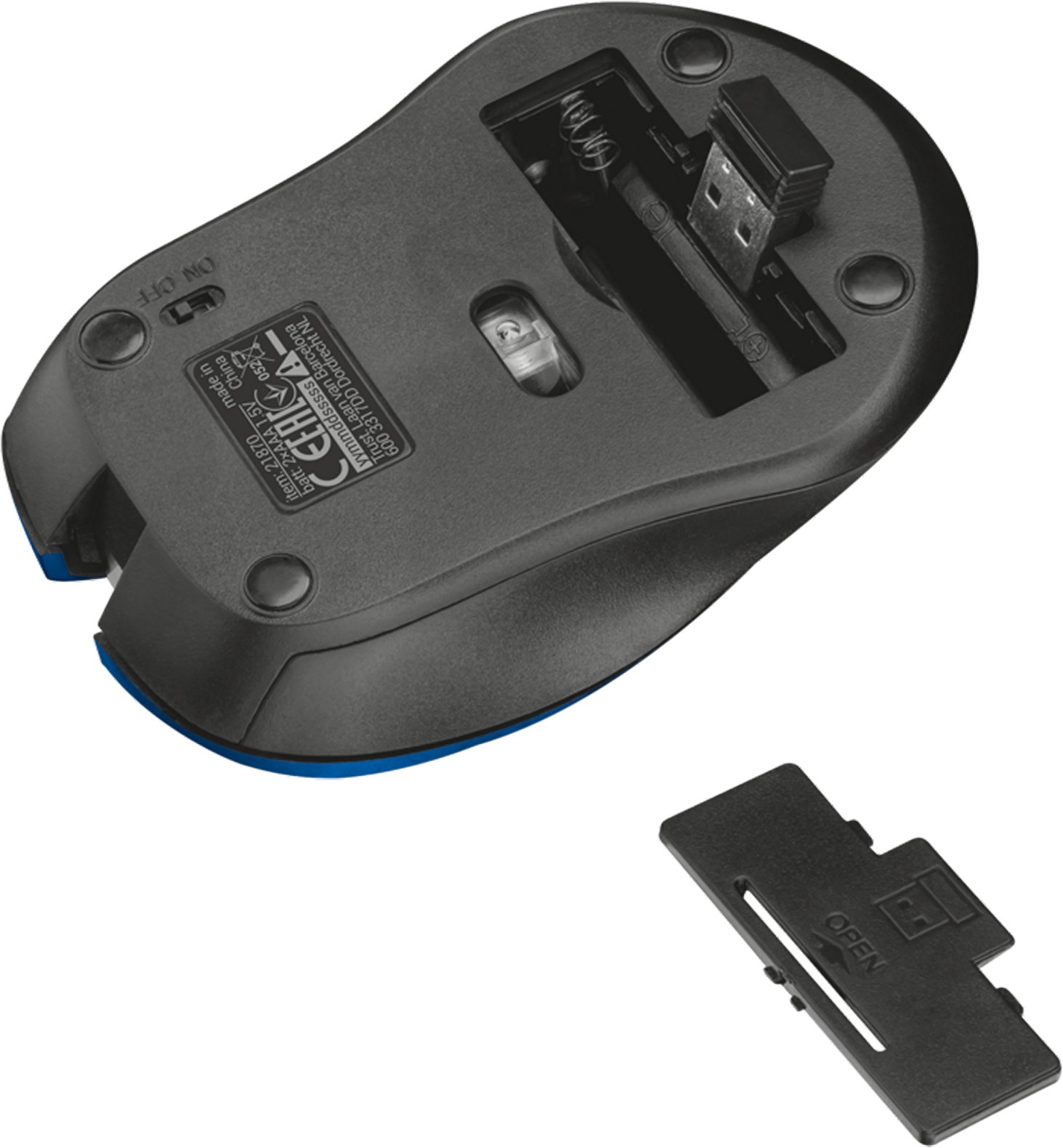 Мышь Trust Mydo Wireless Mouse Blue (21870) купить | ELMIR - цена ...