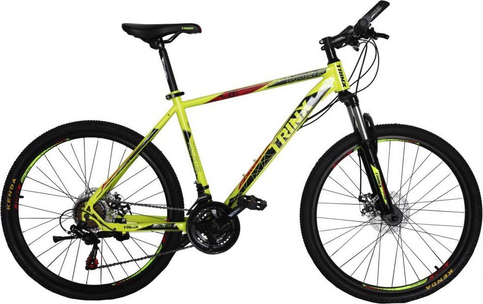 Велосипед Trinx K036 Striker Yellow/Red/Black 26" рама - 19" купить ...