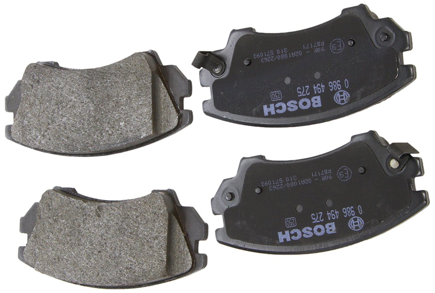 Колодки тормозные Bosch 0 986 494 275 купить | ELMIR - цена, отзывы ...