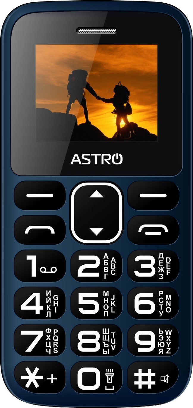 Мобильный телефон Astro A185 Navy купить | ELMIR - цена, отзывы ...