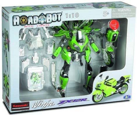 Робот-трансформер Roadbot Kawasaki Ninja ZX-12R 1:10 (53010R) купить ...