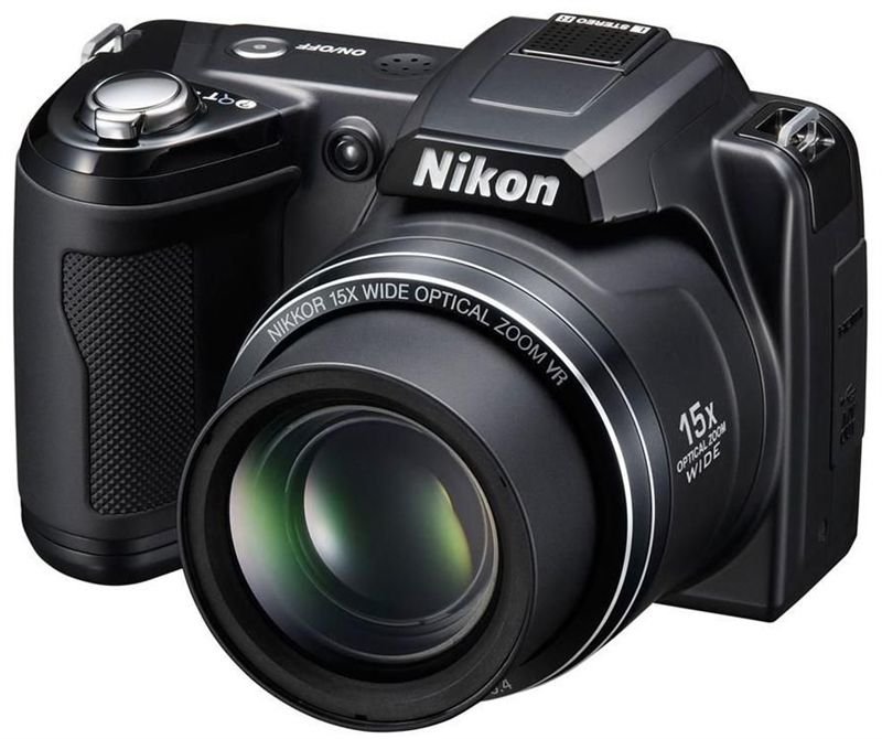 Цифровая фотокамера Nikon Coolpix L105 Black купить | ELMIR - цена ...