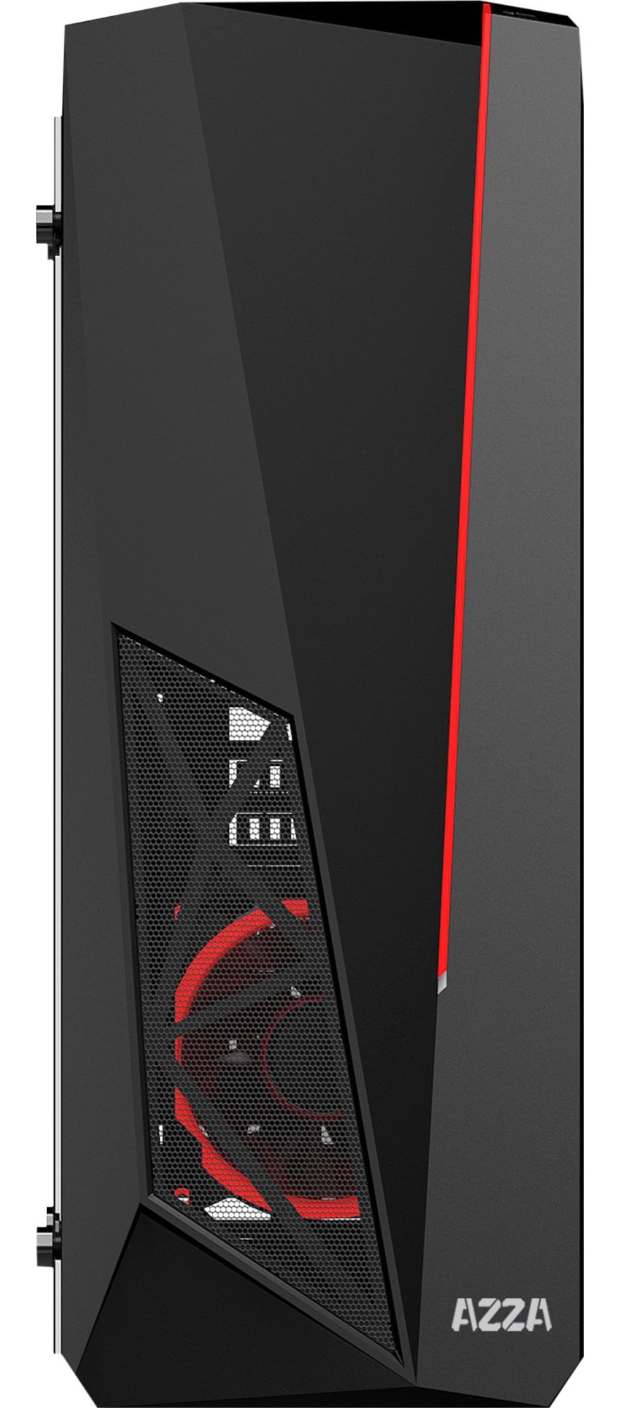 Корпус AZZA Thor 320 Black/Red б/БП (CSAZ-320) купить | Elmir - цена ...