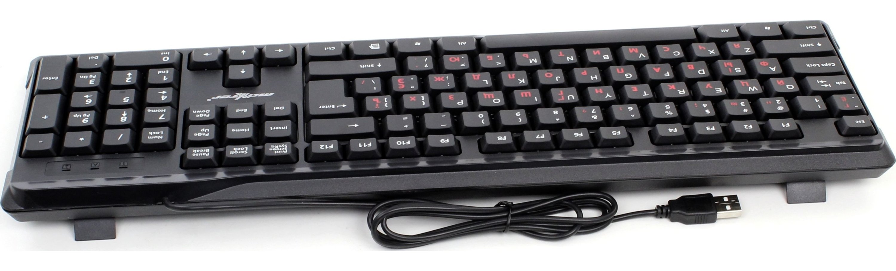 Клавиатура Maxxter KB-209-U USB Black купить | Elmir - цена, отзывы, характеристики
