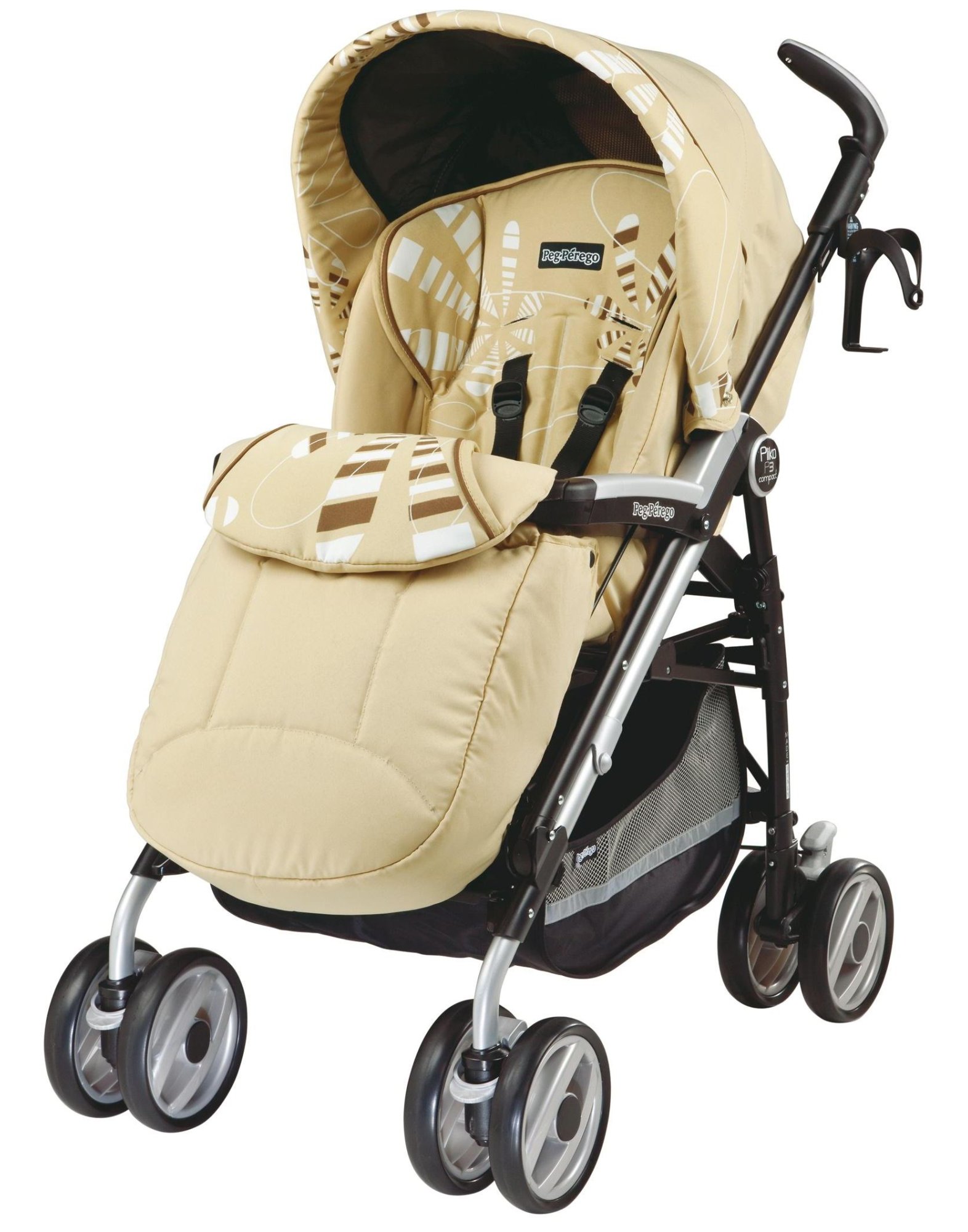 Коляска-трость Peg-Perego Pliko P3 Compact Completo Fantasy Beige ...