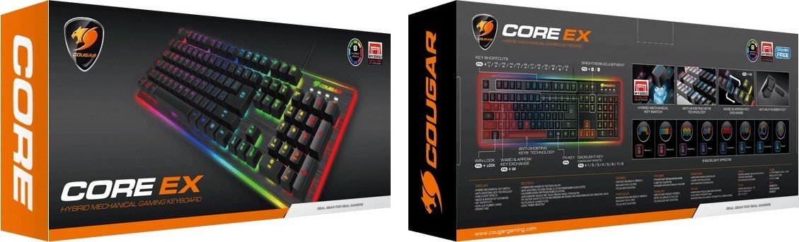 Клавиатура Cougar Core EX купить | Elmir - цена, отзывы, характеристики