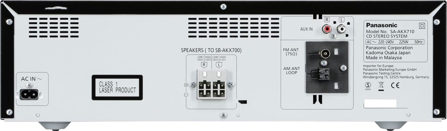 Музыкальный центр Panasonic SC-AKX710GSK купить | ELMIR - цена, отзывы ...