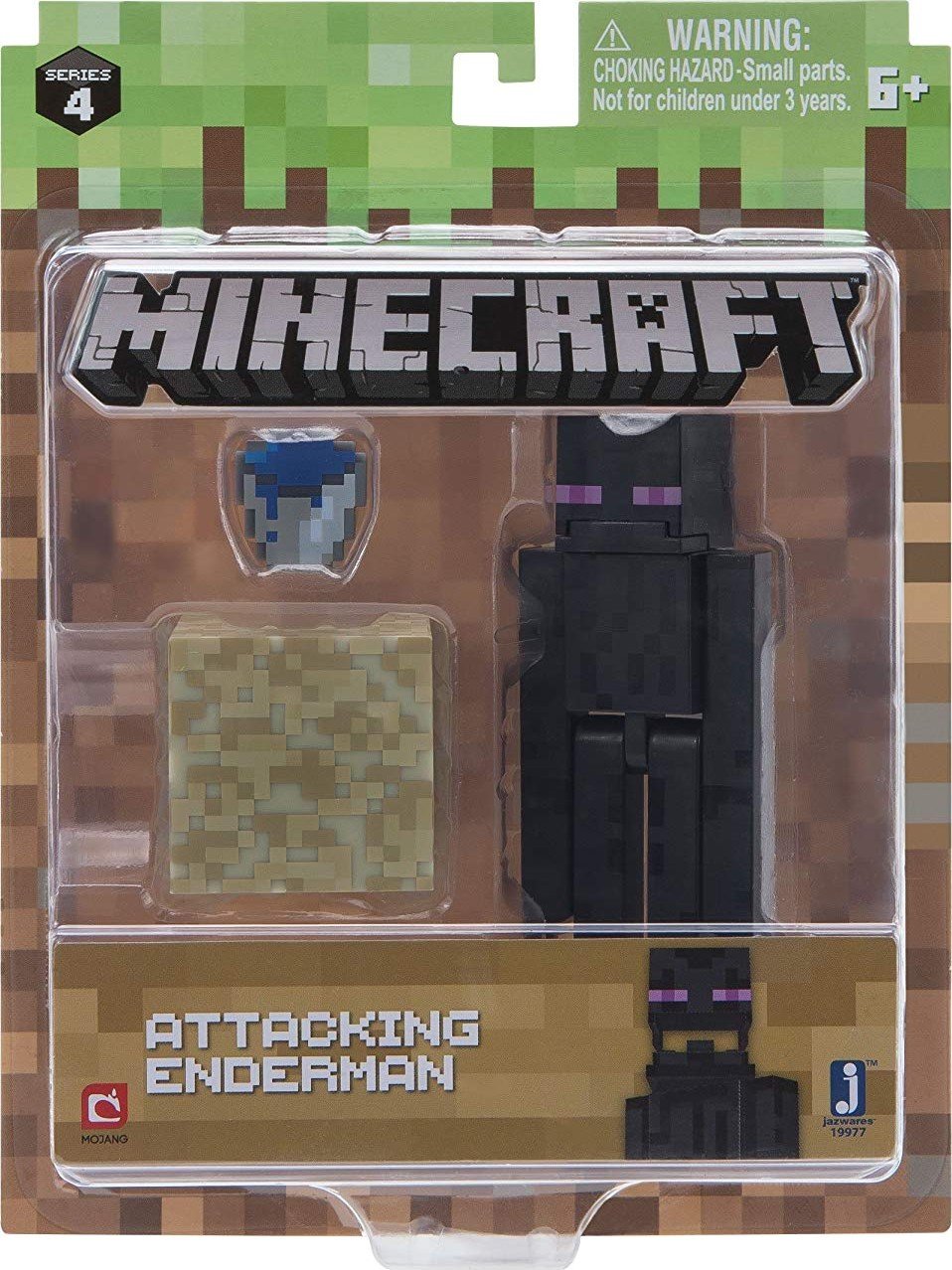 Фигурка Jazwares Minecraft Attacking Enderman серия 4 (19977M) купить ...