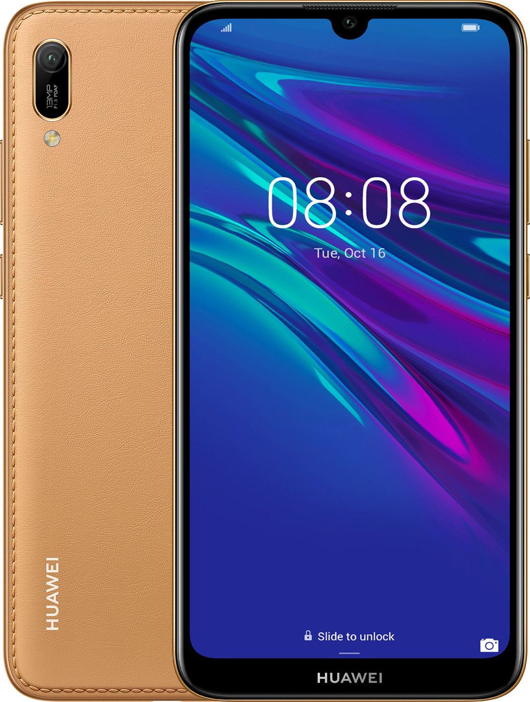 Мобильный телефон Huawei Y6 2019 Dual Sim Brown Faux Leather (51093PMR ...
