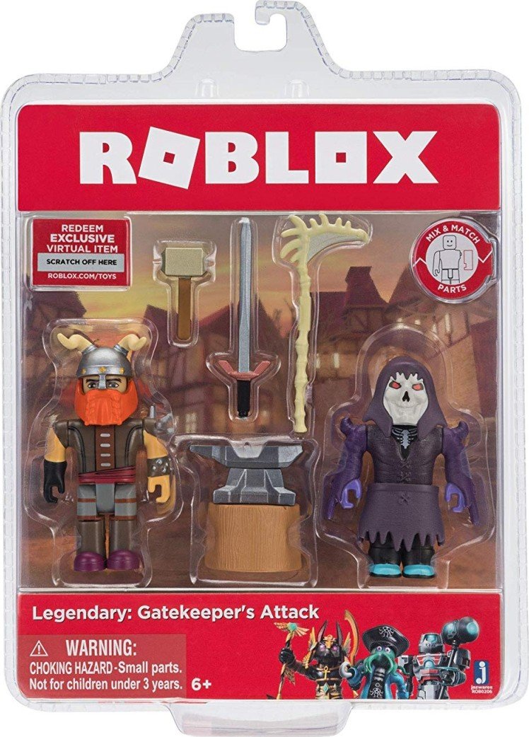 Набор фигурок Jazwares Roblox Game Packs Legendary Gatekeeper's Attack ...