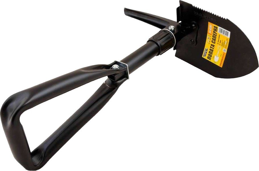 Саперная лопата MasterTool складная 14-6281 купить | ELMIR - цена, отзывы, характеристики