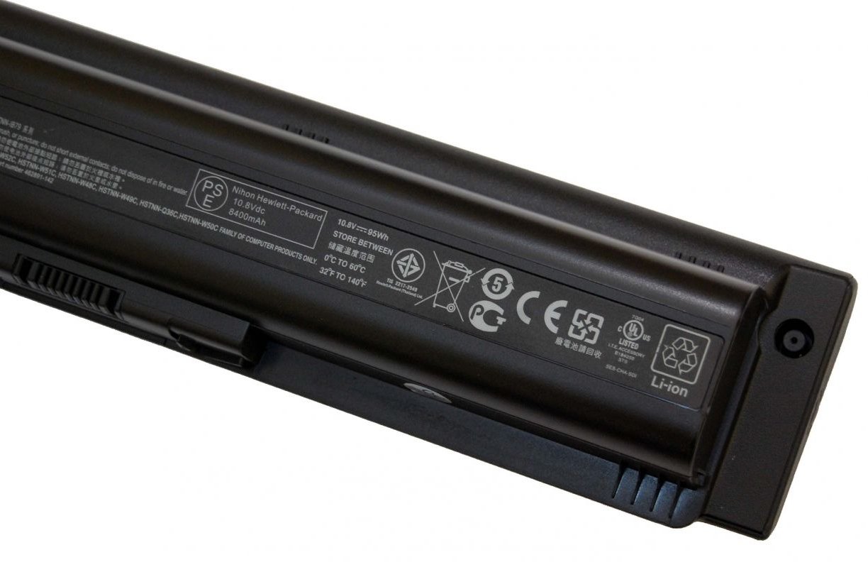 Аккумулятор для ноутбуков HP HSTNN-LB72 DV6 Black 95Wh (HSTNN-IB79 O 95 ...