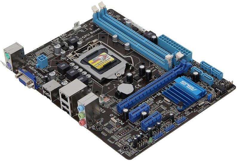 Материнская плата Asus P8H61-M LX3 R2.0/C/SI s-1155 H61 купить | Elmir ...