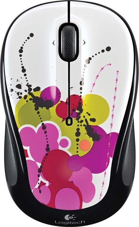 Мышь Logitech M325 Wireless White Ink Trail (910-003017) купить | ELMIR ...