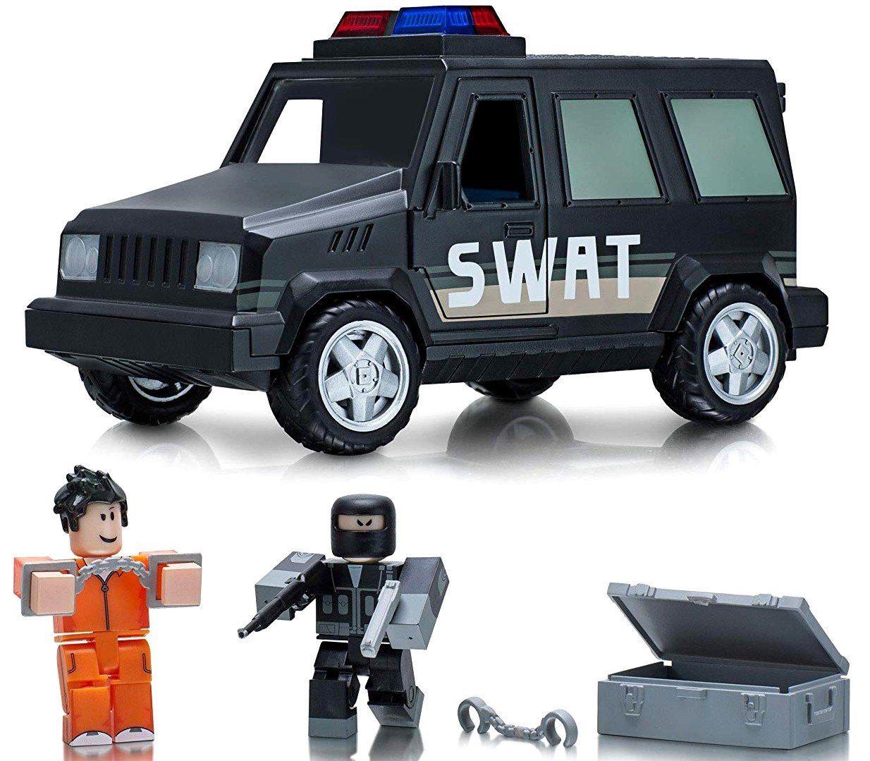 Набор фигурок Jazwares Roblox Feature Vehicle Jailbreak: SWAT Unit W4 ...