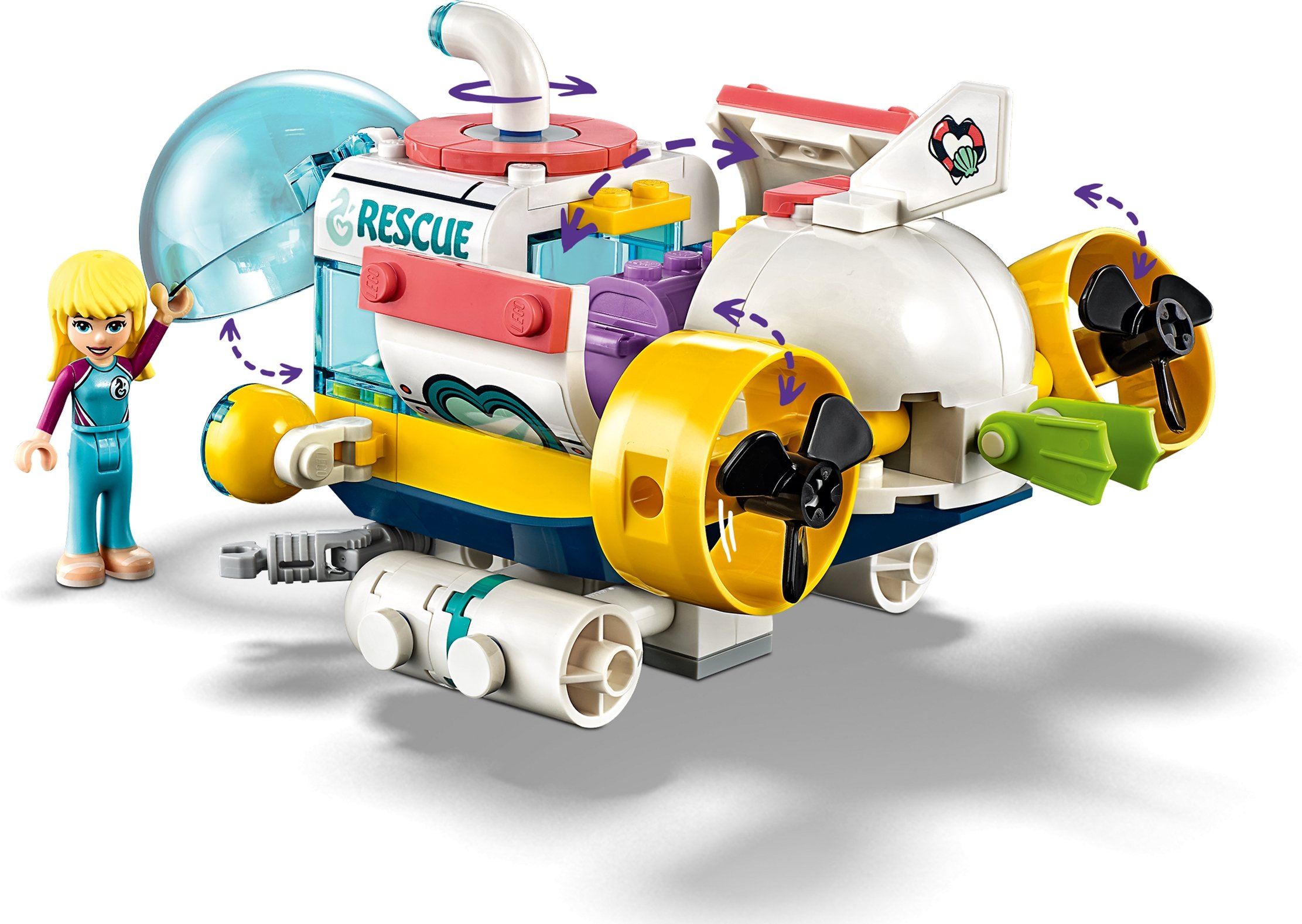 Конструктор LEGO Friends Миссия спасения дельфинов (41378) купить ...