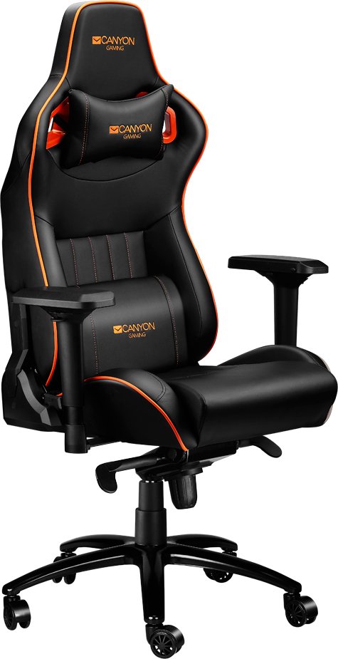 Кресло геймерское Canyon Corax CND-SGCH5 Black/Orange купить | ELMIR ...