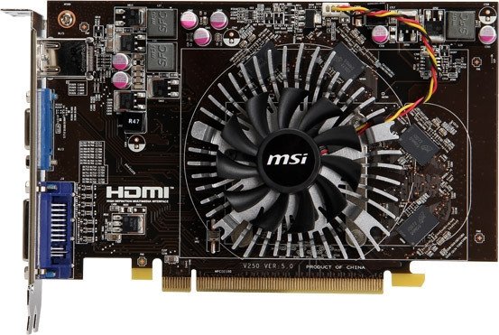 Видеокарта MSI PCI-E Radeon HD6670 2GB DDR3 (R6670-MD2GD3 V2) - купить ...