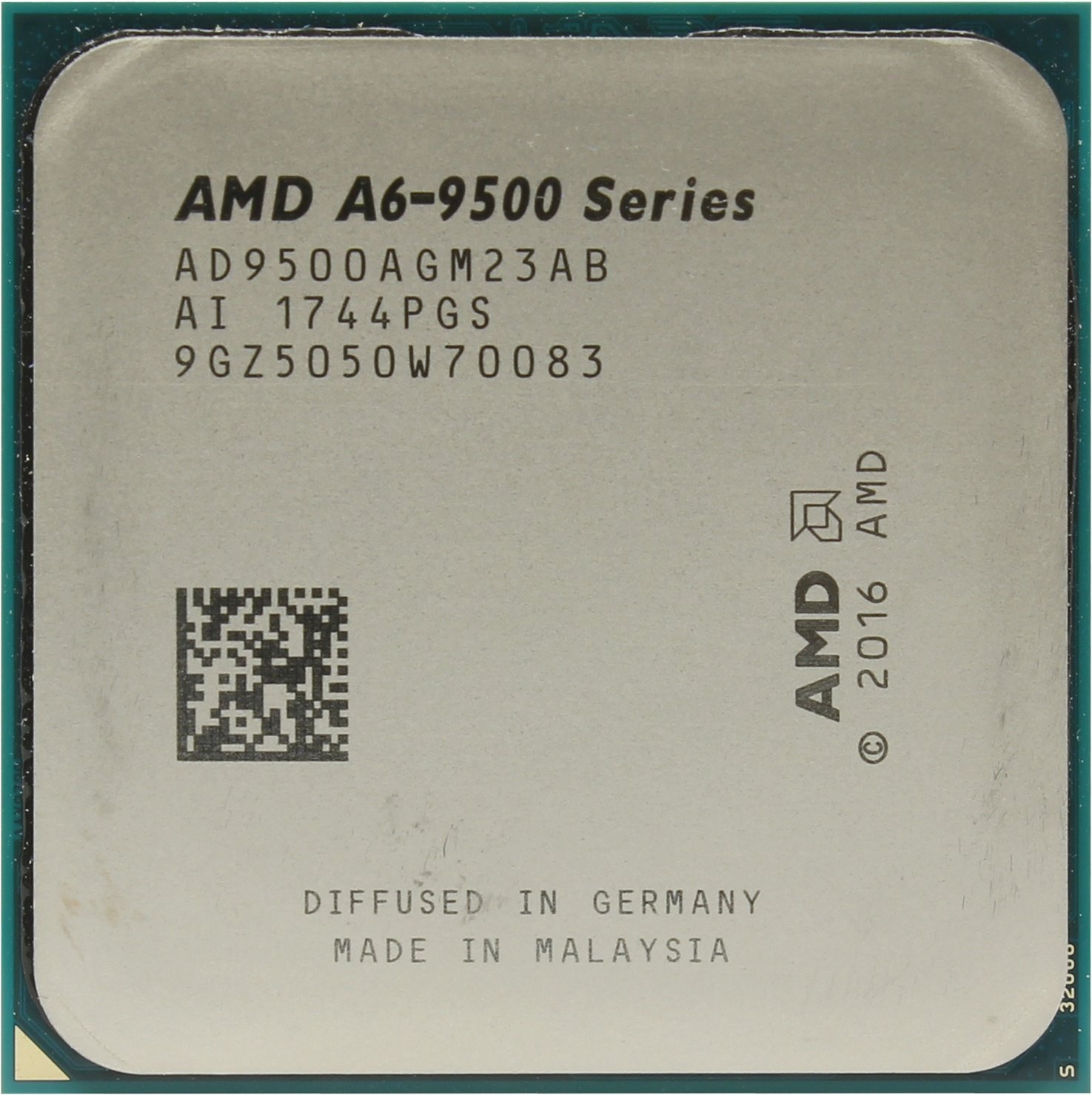 Процессор AMD A6-9500 s-AM4 3.5GHz Tray (AD9500AGABMPK) купить | ELMIR ...