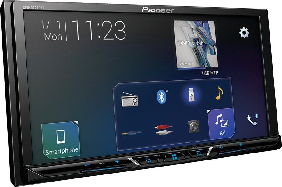 Автомагнитола Pioneer SPH-DA240BT купить | ELMIR - цена, отзывы ...