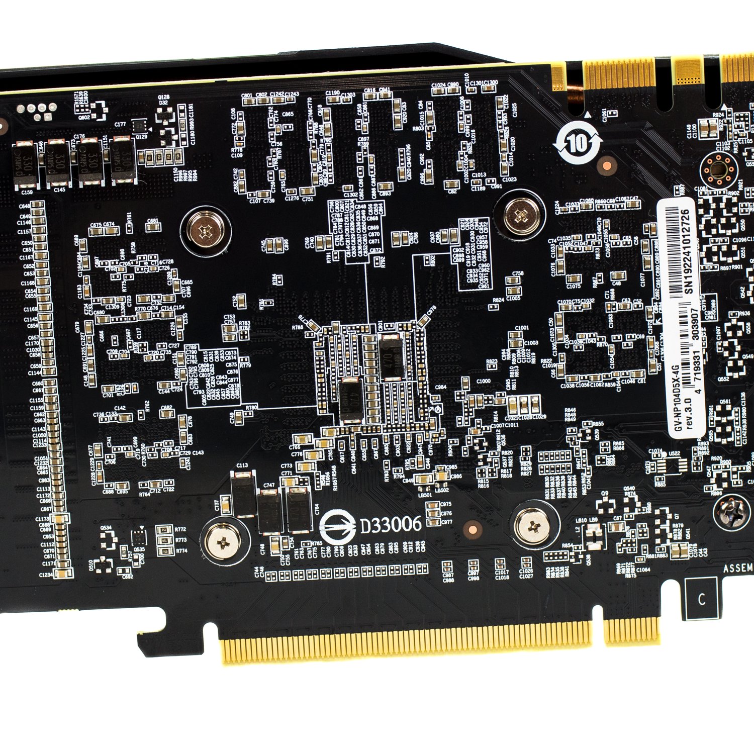 Видеокарта GigaByte PCI-E GeForce P104 4GB DDR5X (GV-NP104D5X-4G ...