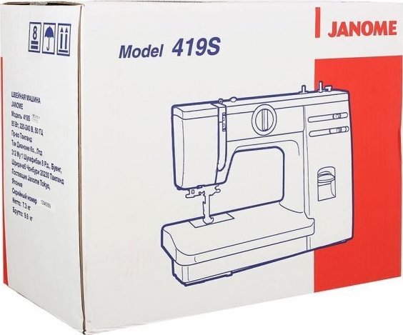 Швейная машина Janome 419S купить | ELMIR - цена, отзывы, характеристики