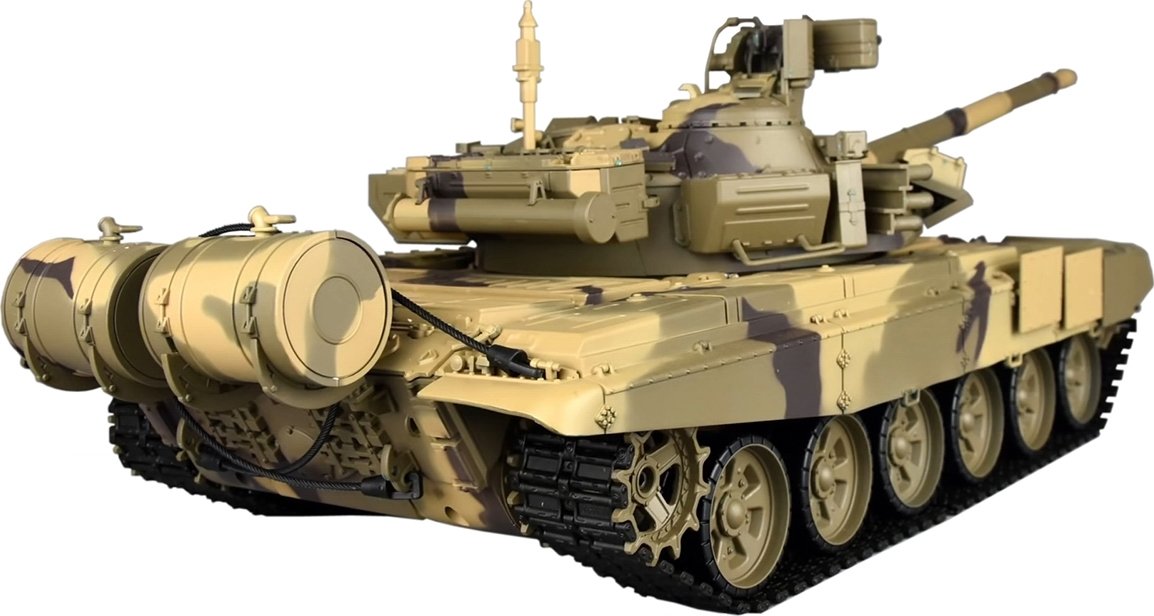 Танк Heng Long Т-90 с пневмопушкой и инфракрасным боем 1:16 (HL3938 ...