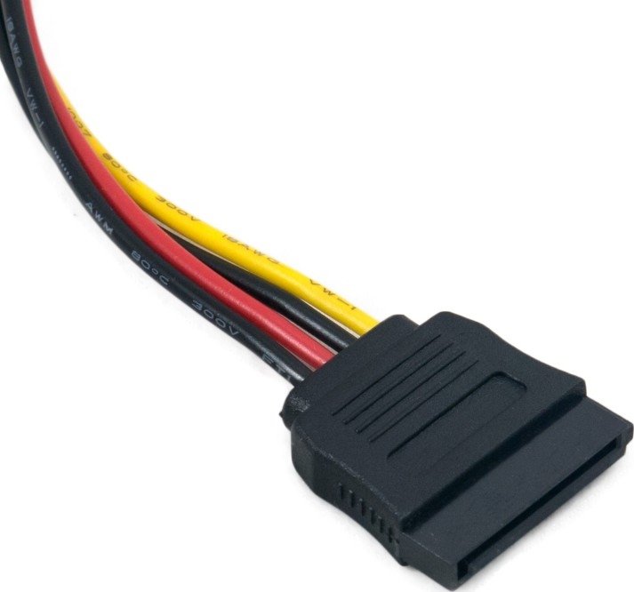Переходник питания Extradigital SATA -> Molex 4pin 0.16 м (KBP1660 ...