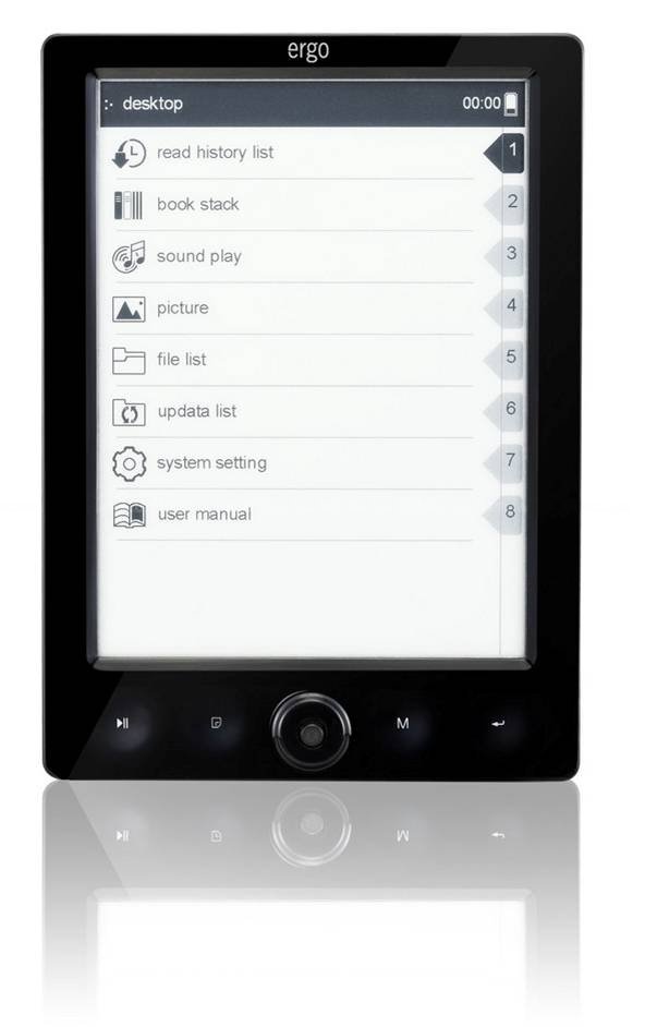 Электронная книга Ergo Book 0601 Black купить | ELMIR - цена, отзывы ...