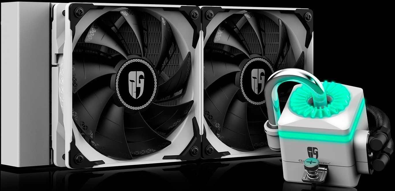 Водяное охлаждение Система водяного охлаждения DeepCool Captain 240X ...