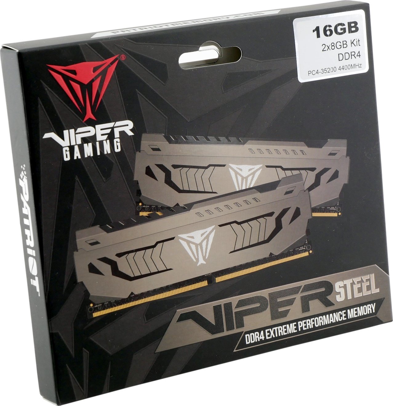 Модуль памяти Patriot DDR4 16GB 2x8GB 4400MHz Viper Steel ...