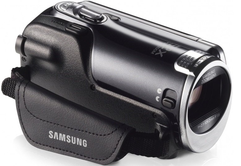 Цифровая видеокамера Samsung HMX-F90 Black купить | ELMIR - цена ...
