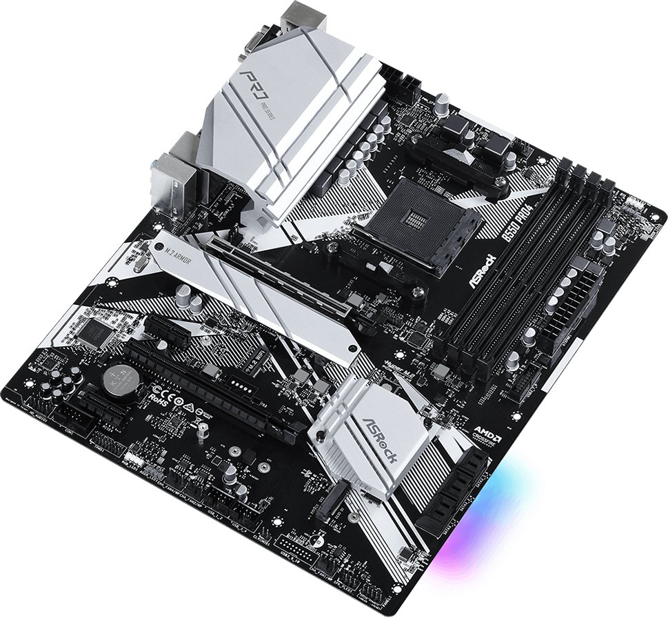 Материнская плата ASRock B550 Pro4 s-AM4 B550 купить | Elmir - цена ...
