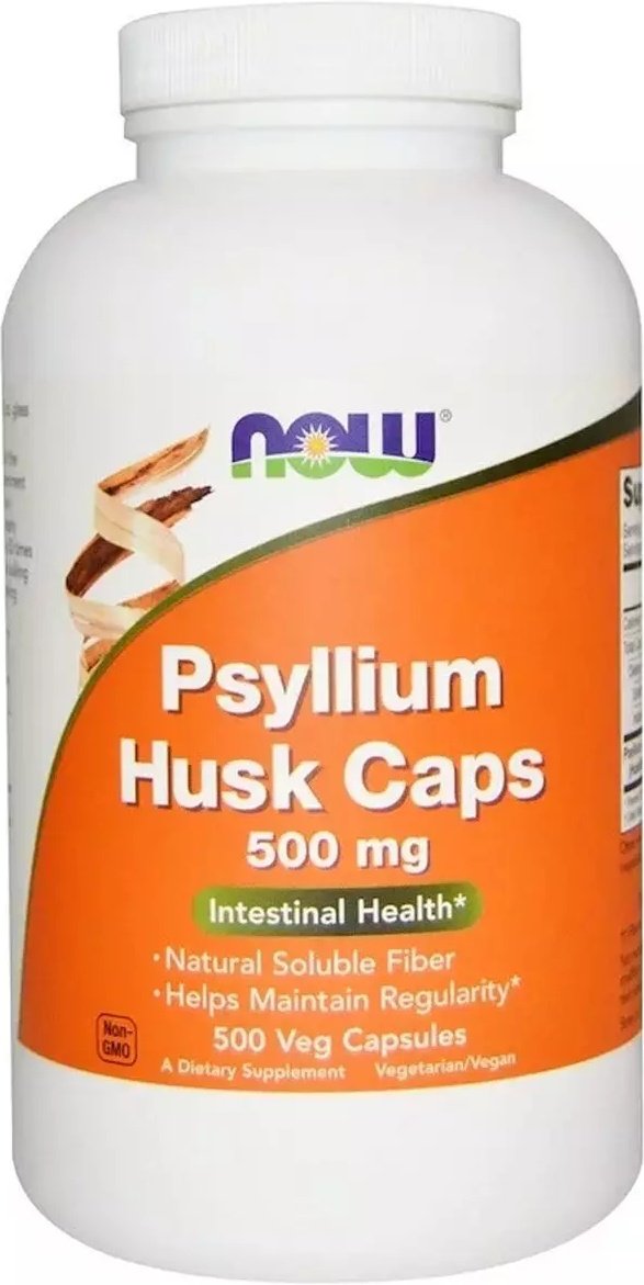 Псилиум Now Foods Psyllium Husks 500 мг 500 капсул (NF5972) купить ...