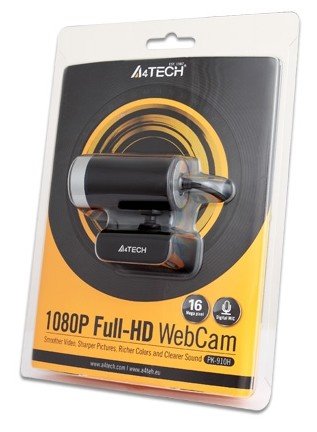 Web камера A4Tech PK-910H Black купить | ELMIR - цена, отзывы, характеристики