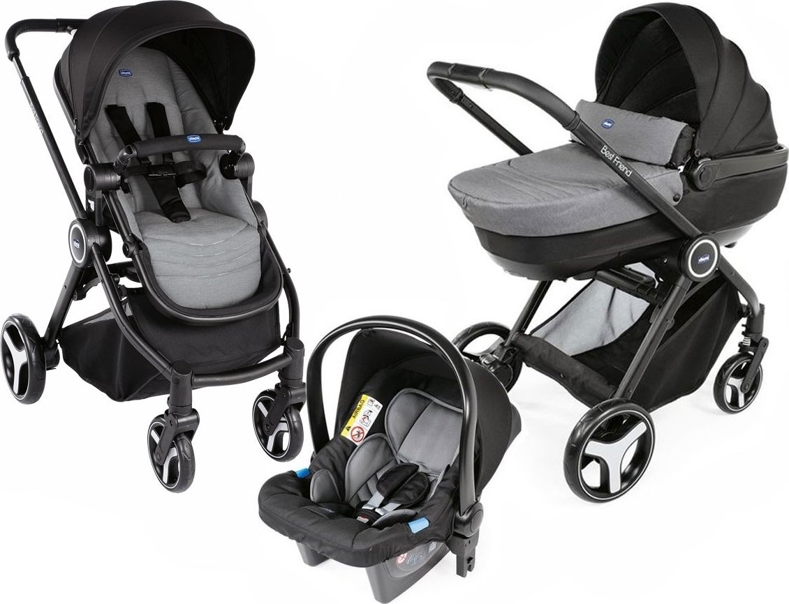 Коляска Chicco Trio Best Friend (79420.85) купить | ELMIR - цена ...