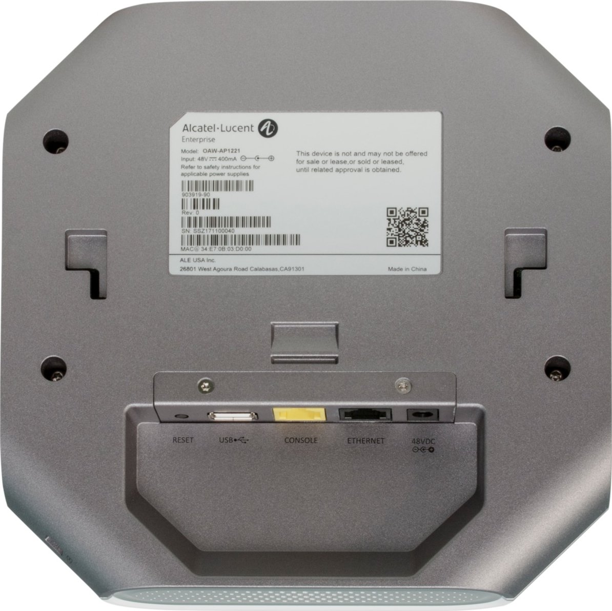 Точка доступа Alcatel-Lucent Omniaccess Stellar (OAW-AP1221-RW) купить | ELMIR - цена, отзывы ...