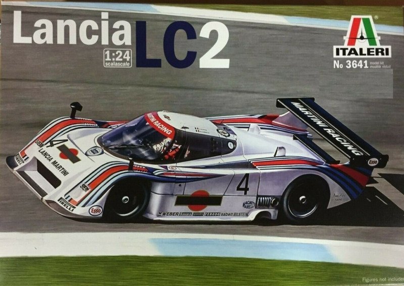 Модель Italeri Гоночный автомобиль Lancia LC2 (24h Le Mans 1983 ...