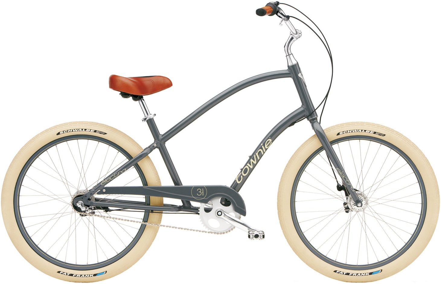 Велосипед Electra Townie Balloon 3i Men's Slate 26" (BIC-17-22/285001 ...