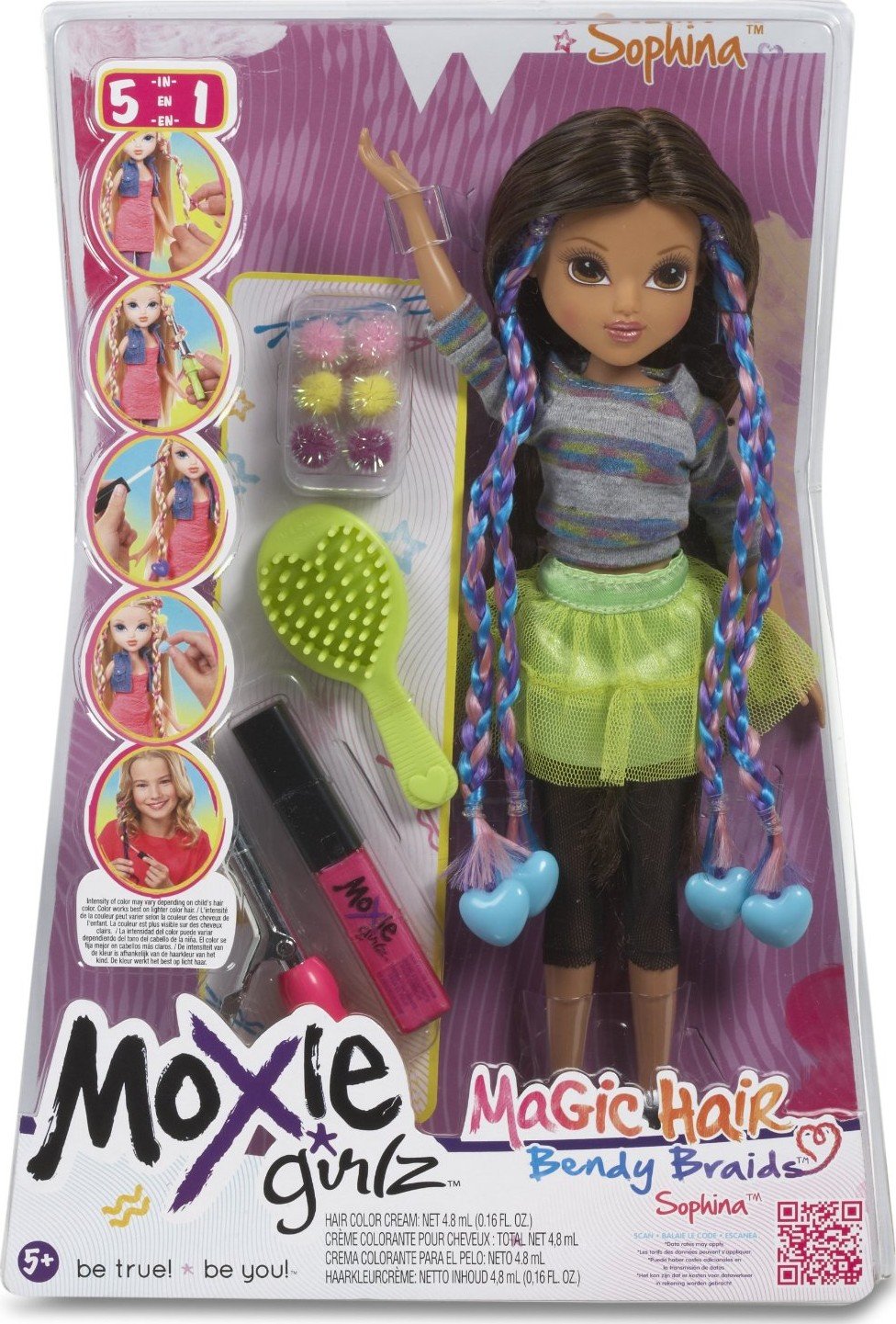 Кукла с аксессуарами Moxie Модное плетение Софина (111733) купить ...