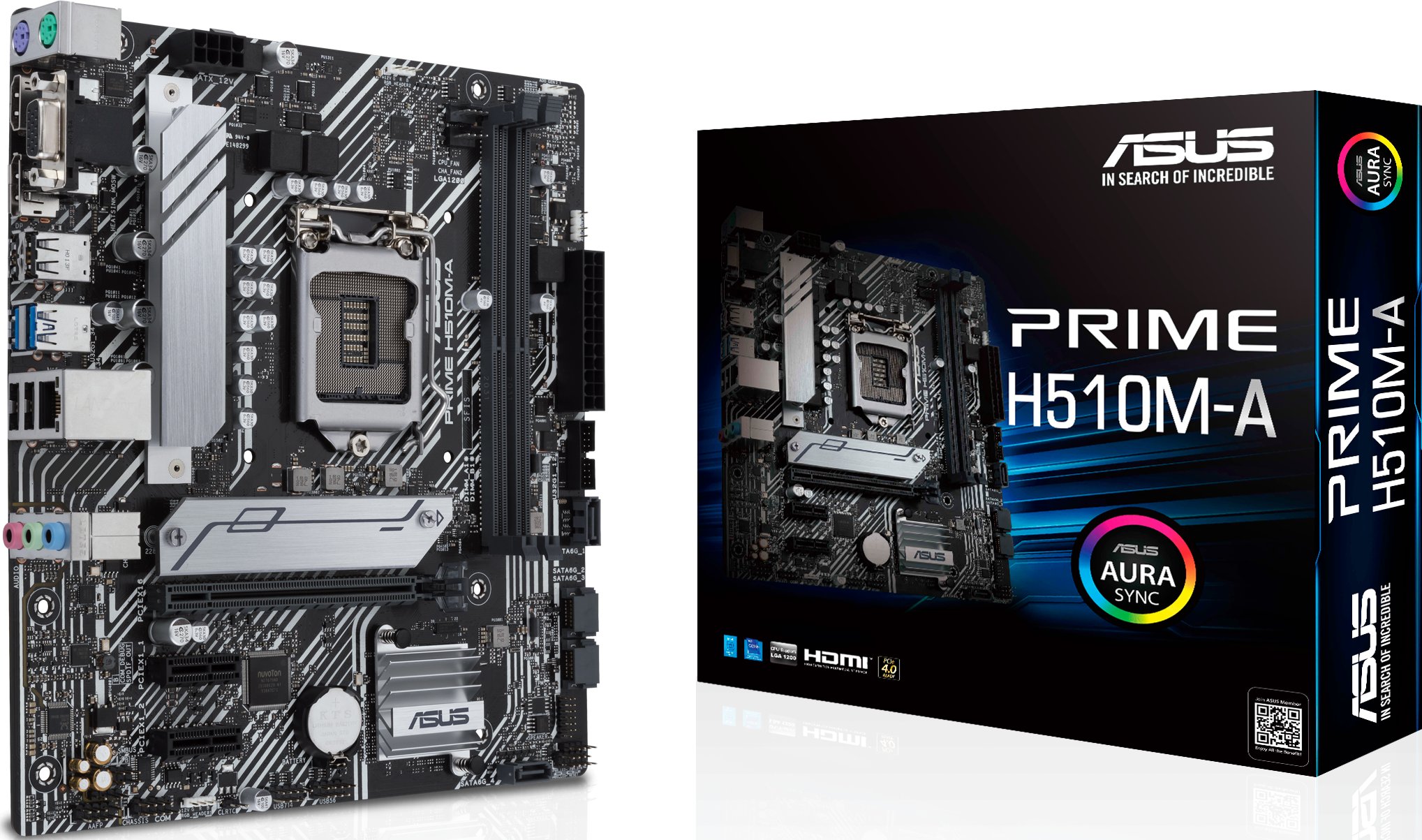 Материнская плата Asus Prime H510M-A s-1200 H510 купить | Elmir - цена ...