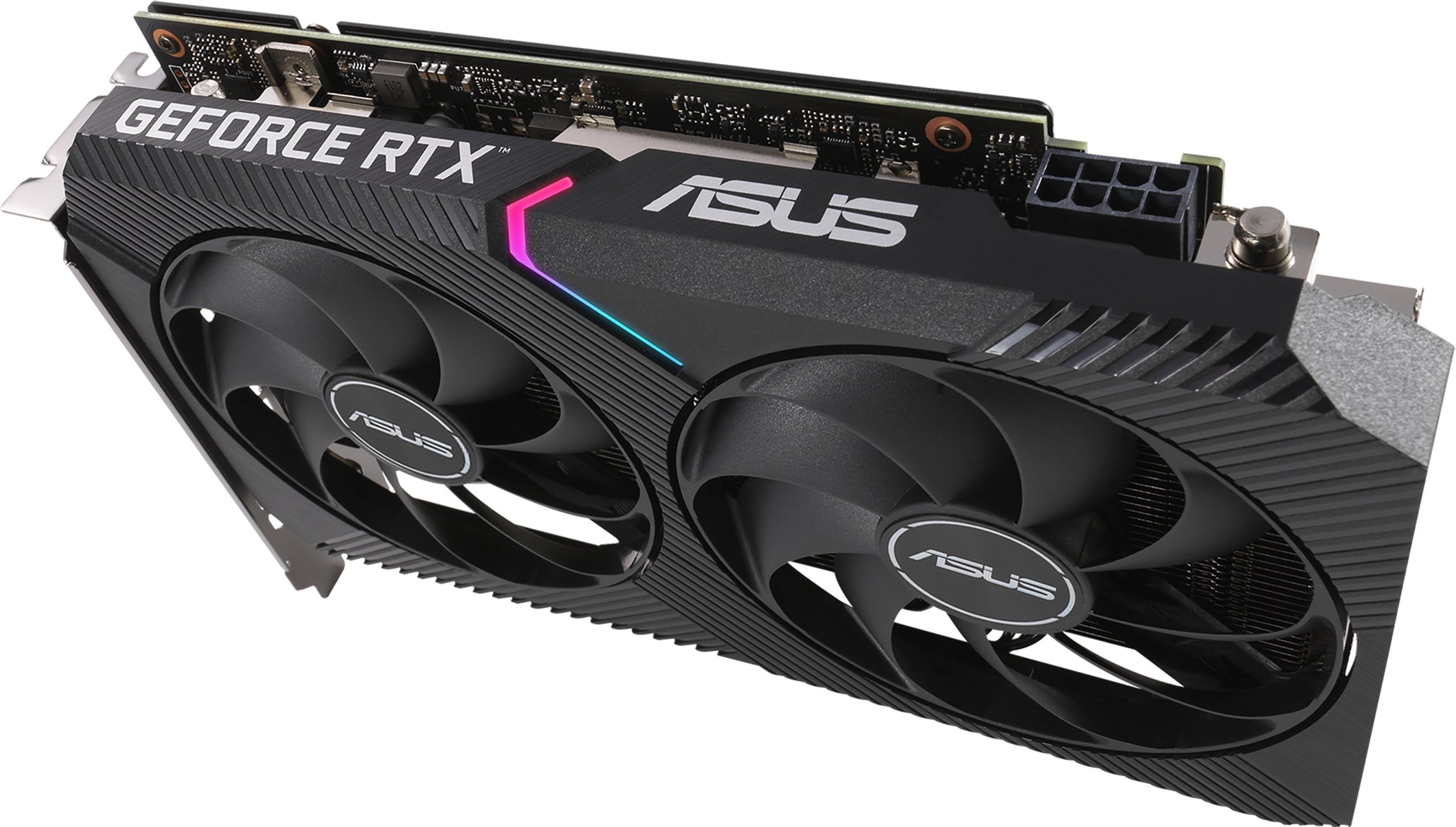 Видеокарта Asus PCI-E GeForce RTX3060 LHR 12GB DDR6 (DUAL-RTX3060-O12G ...