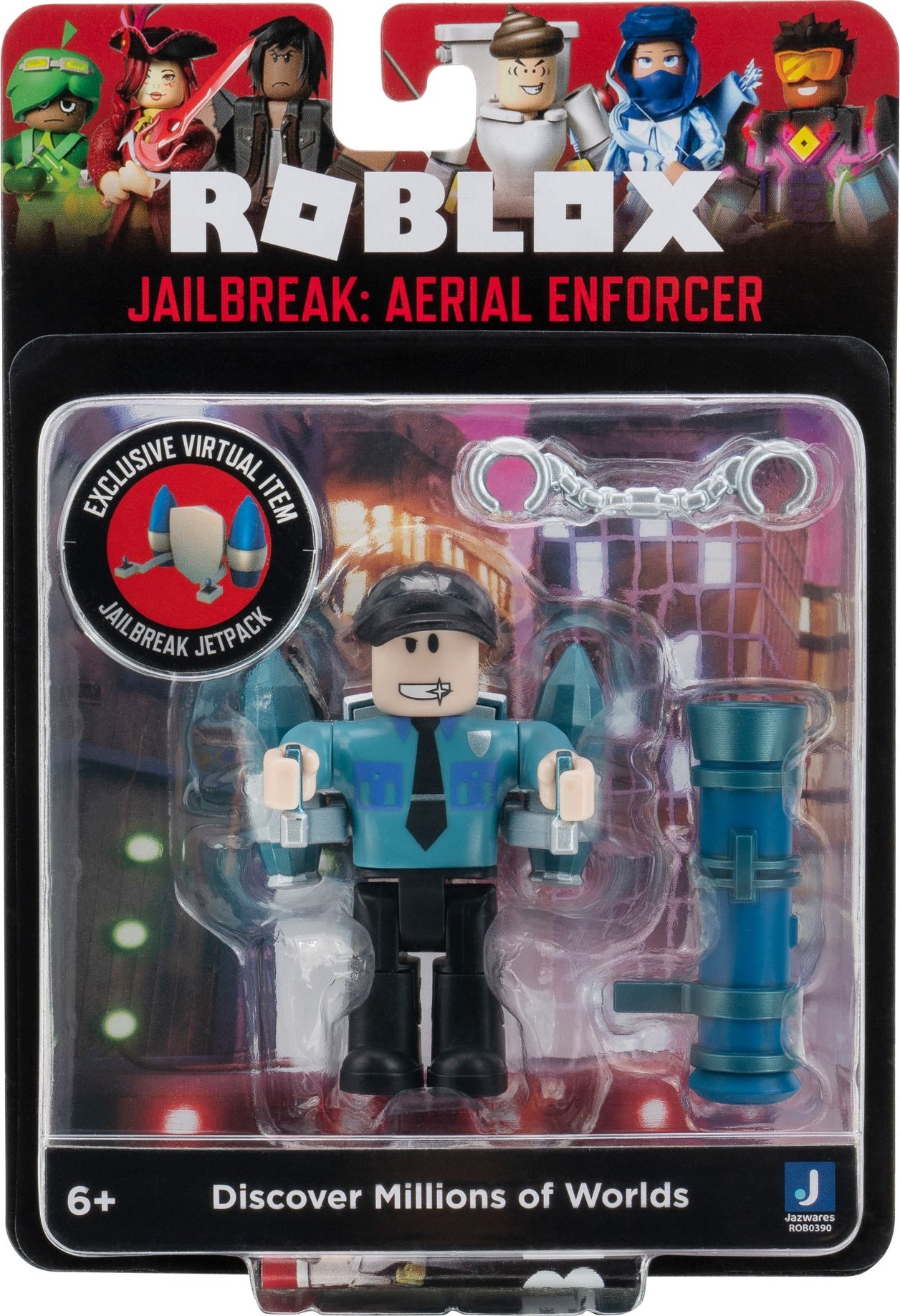 Фигурка Jazwares Roblox Core Figures Jailbreak: Aerial Enforcer W9 ...