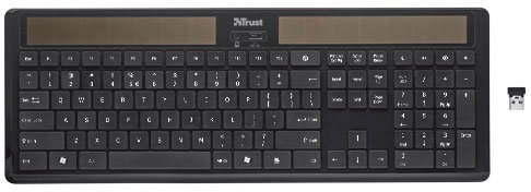 Клавиатура Trust Helios Wireless Solar Keyboard (18430) купить | Elmir ...