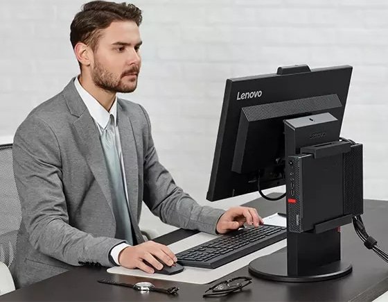 Крепление Lenovo ThinkCentre Tiny-In-One Single Monitor Stand ...